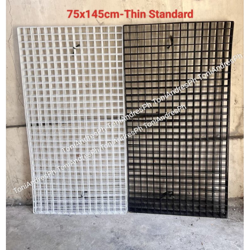 (75x145cm) Thin Standard Metal Screen Wire Mesh Grid Wall Panel Wall ...