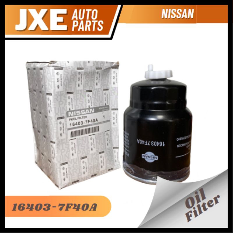 Nissan FUEL Filter for Navara D40 YD25 2.5L (16403-7F40A) Genuine Parts ...