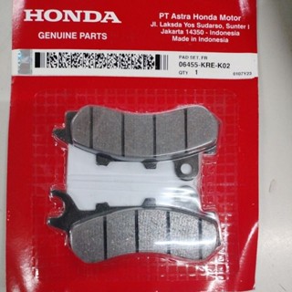 HONDA Genuine Front Brake Pads 06455krek02 for PCX160 CBS | Shopee ...