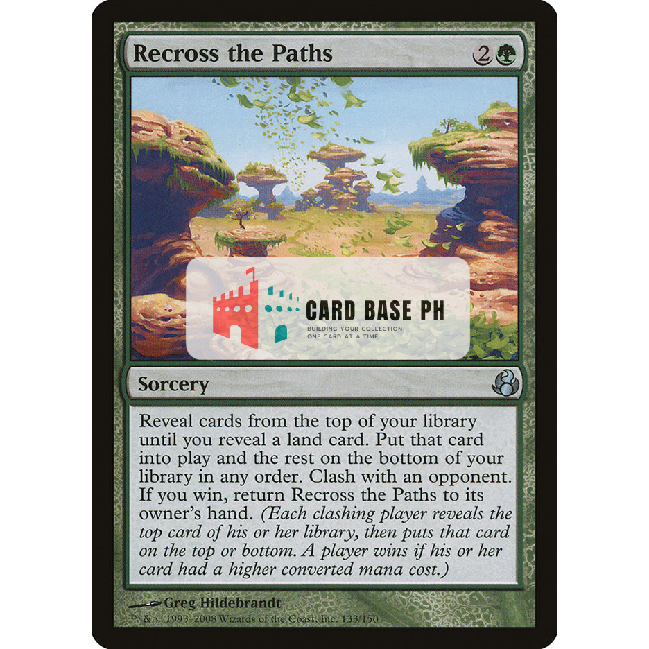 Recross the Paths - Magic the Gathering Trading Card | Shopee Philippines