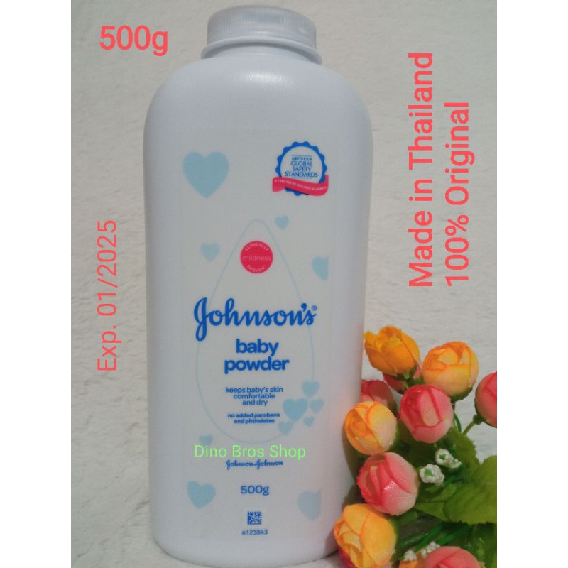 JOHNSON'S BABY POWDER CLASSIC 500G. | Shopee Philippines