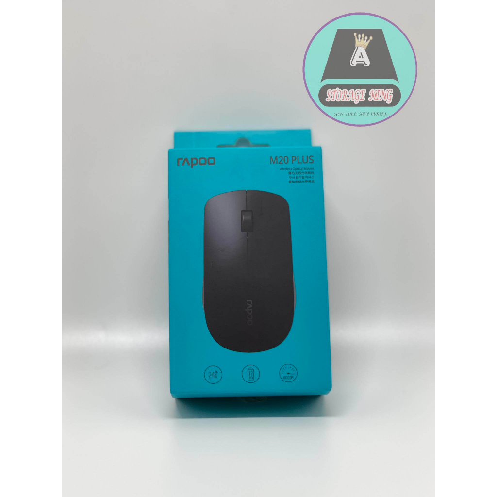 RAPOO M20 Plus Wireless Optical Mouse | Rapoo Wireless Mouse (free ...
