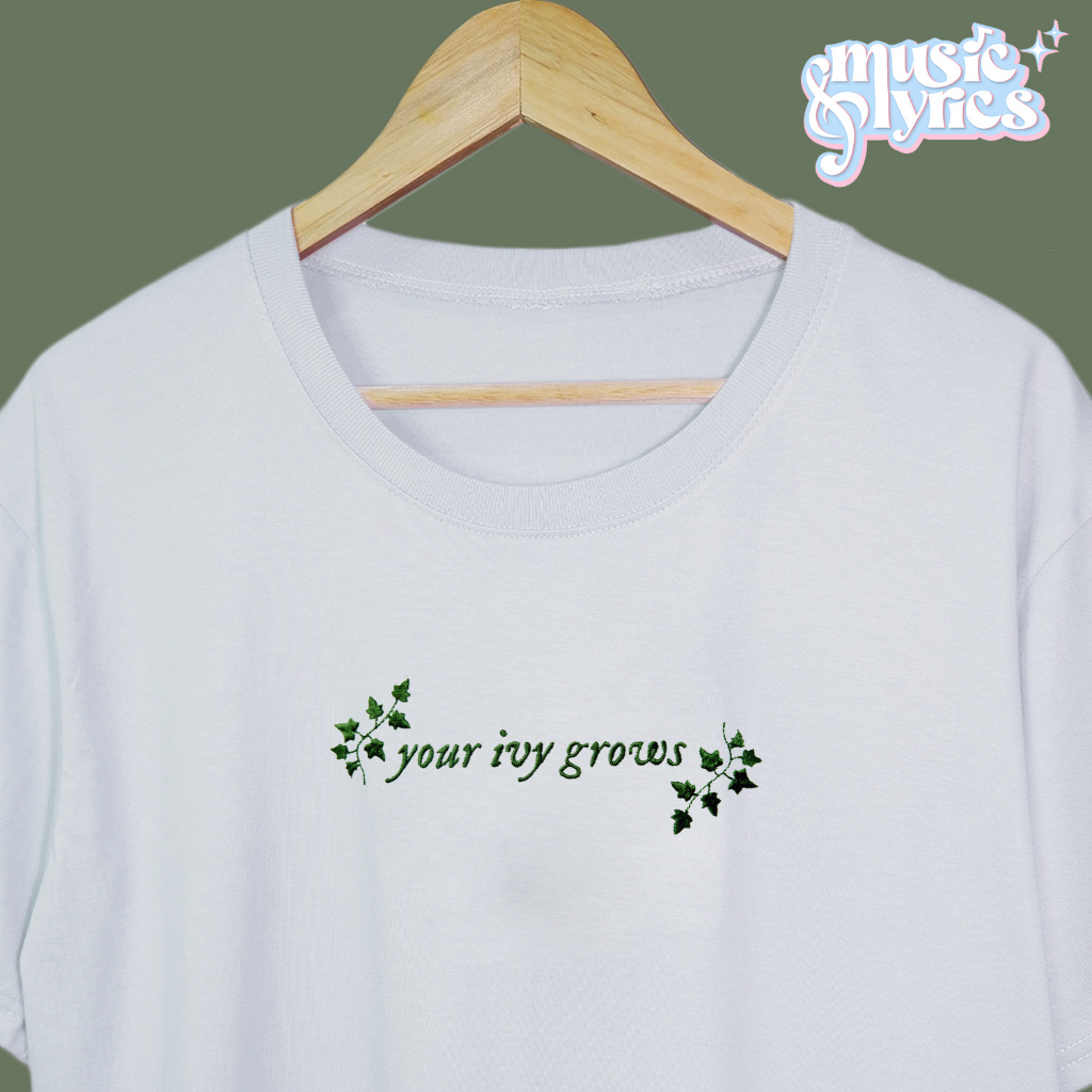 Embroidered Your Ivy Grows Ivy Taylor Swift T-shirt (Evermore Album ...