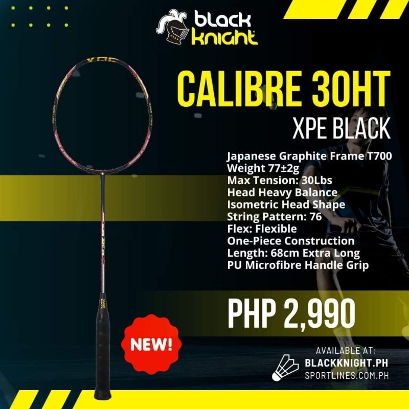Black Knight CALIBRE 30 HT XPE | Shopee Philippines