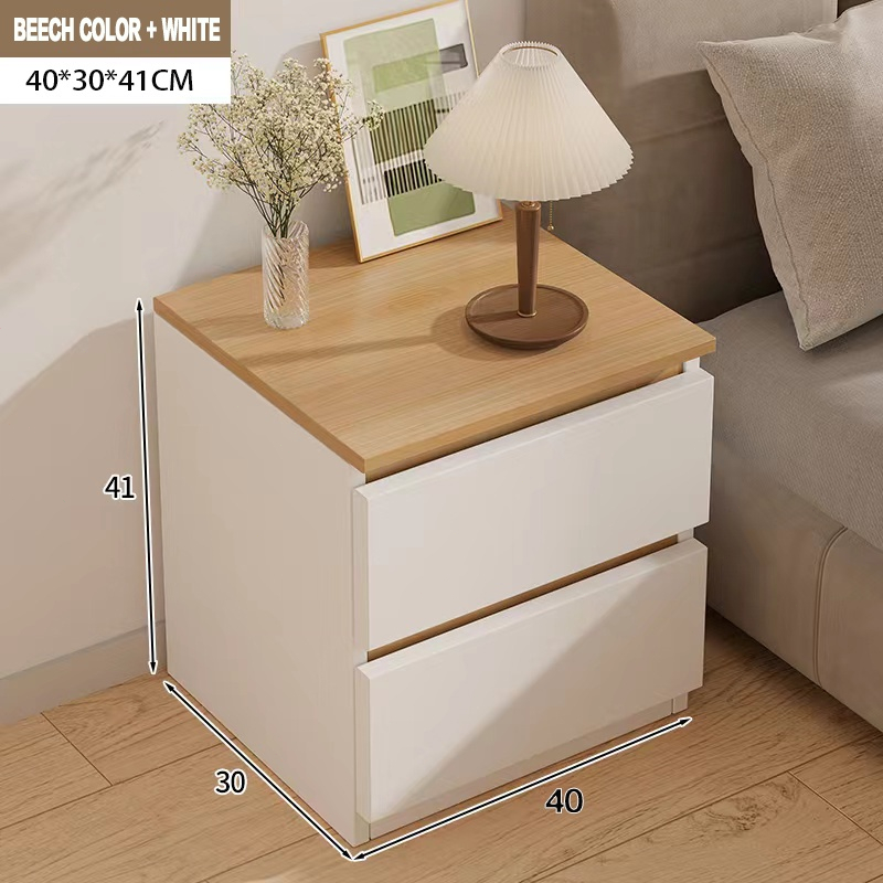 RAMEY Bedside Table With Drawer Simple Design For Bedroom And Living ...
