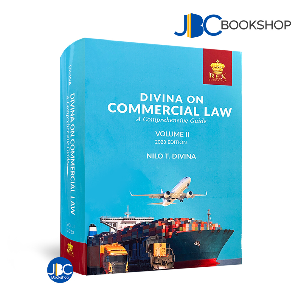 Vol. 2 Divina on Commercial Law: A Comprehensive Guide by Dean Nilo ...