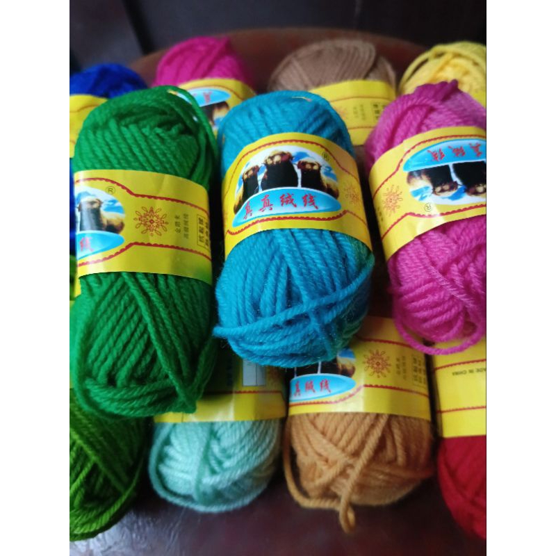 Yarn Assorted Color (sold per piece) | Shopee Philippines