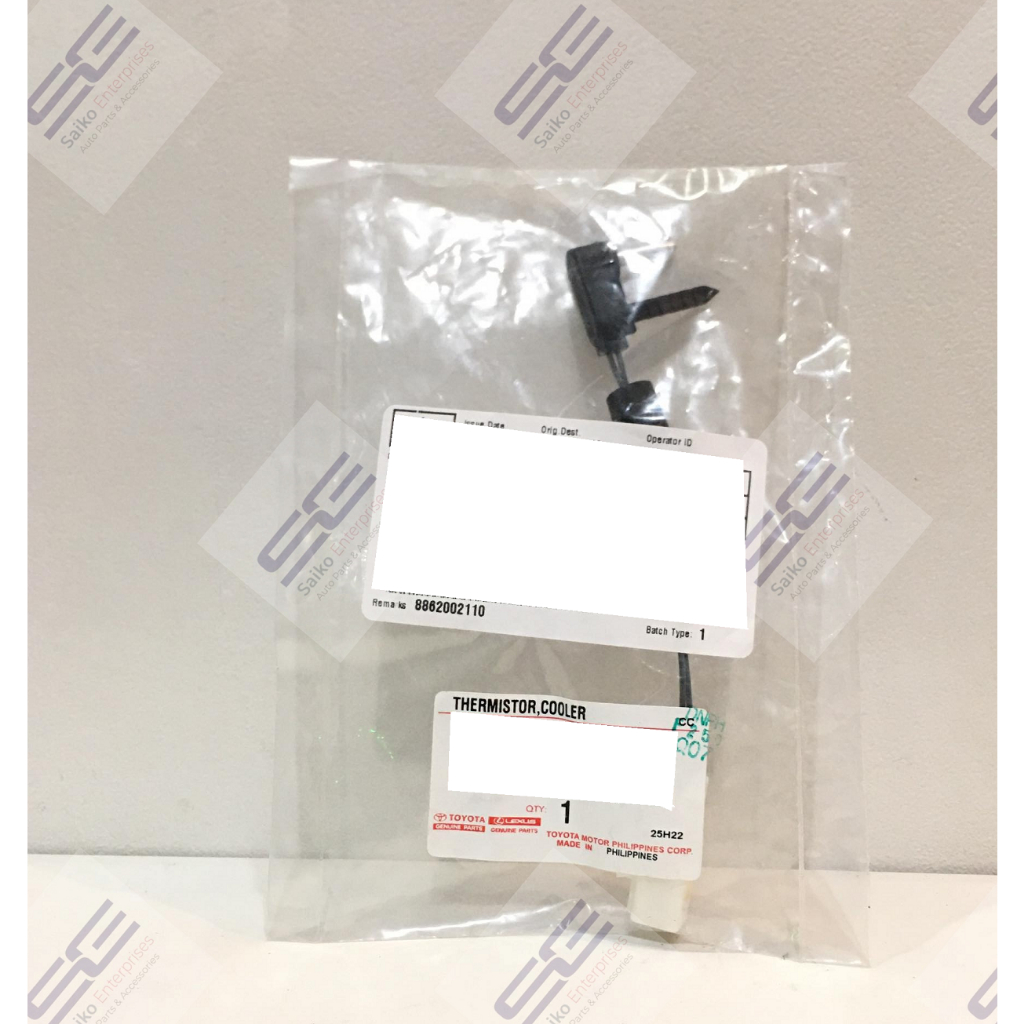 Toyota Vios Yaris 2007-2012 Aircon Thermistor Cooler No. 1 | Shopee ...