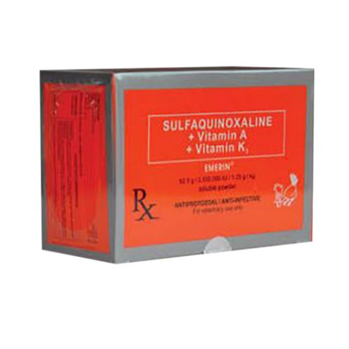 EMERIN (Sulfaquinoxaline, Vitamin A, and K) | Shopee Philippines