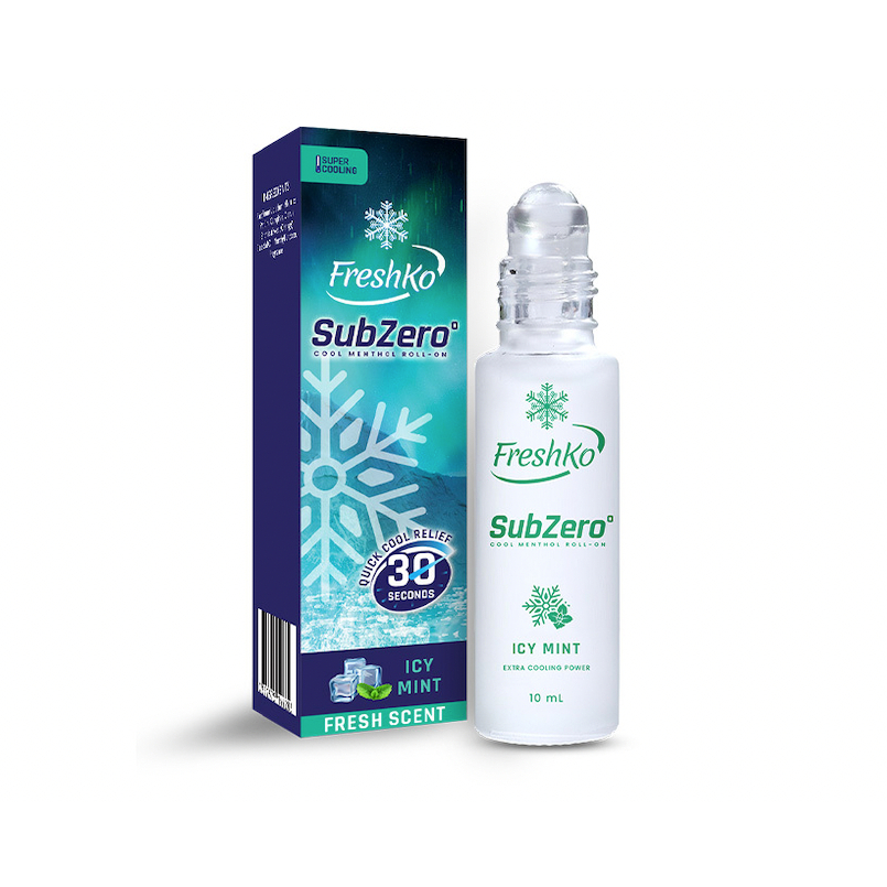 FreshKo Subzero Icy Mint Cool Menthol (Roll-On) 10ml | Shopee Philippines