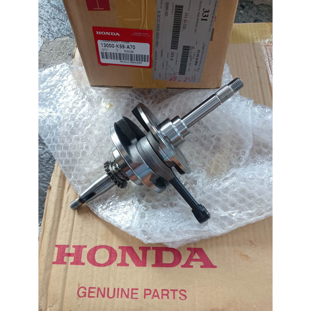 Crankshaft Honda Genuine(CLICK 150I V2 GC/AIRBLADE 150) | Shopee ...