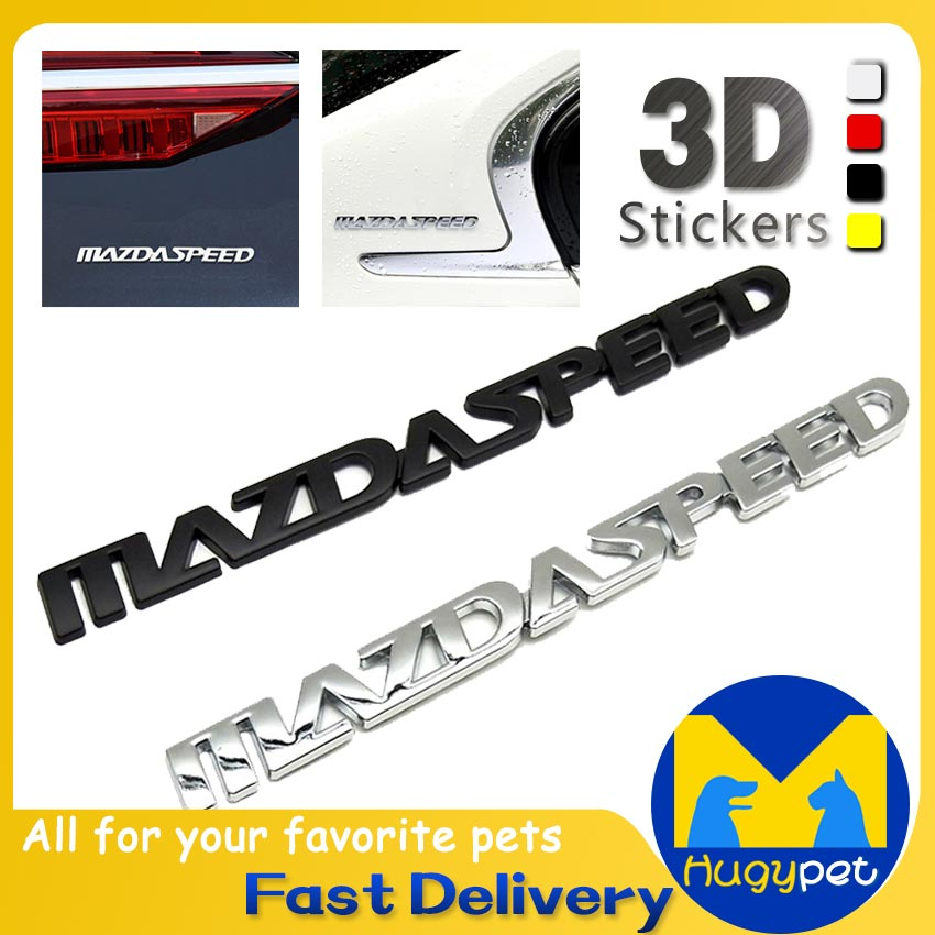MAZDASPEED Car Letter Logo Car Sticker For Mazda M3 M6 Atzion Kesela ...