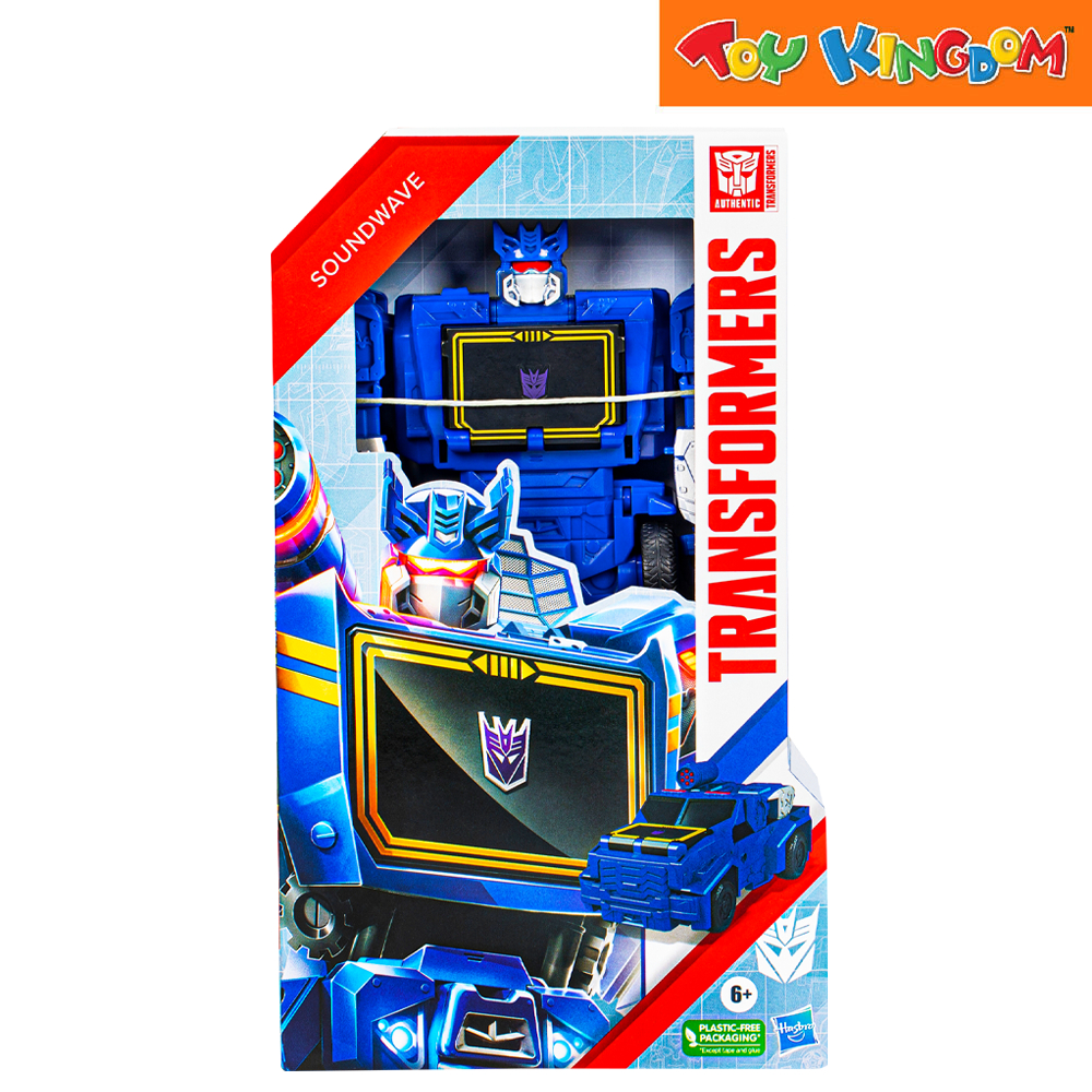 Transformers Authentics Titan Changer Soundwave Action Figure | Shopee ...