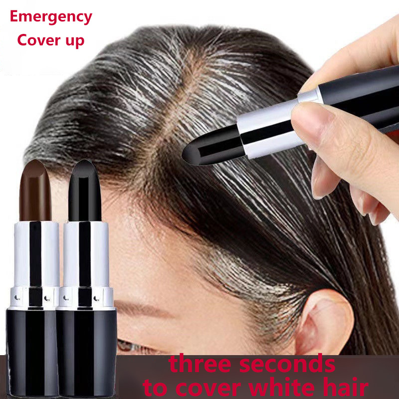 Hair Color Pen New Fast Temporary Hair Dye To Cover White Hair Dyed ...
