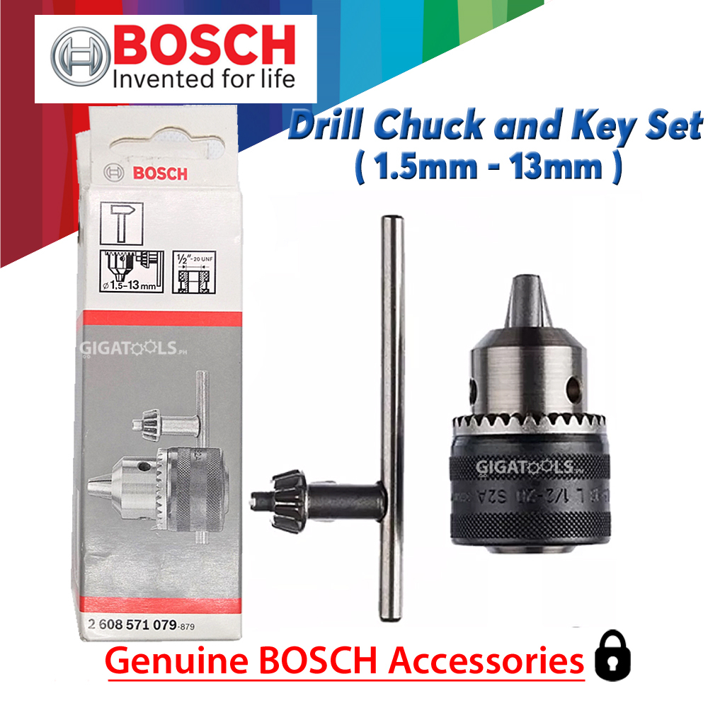 Bosch Drill Chuck and Key ( 1.5 - 13.0mm ) ( For 13mm DRILL ...