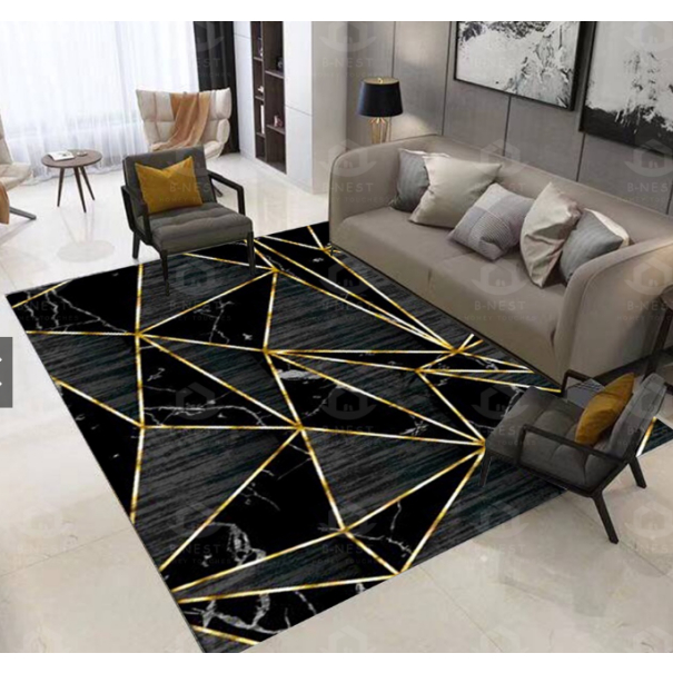 2024 New Design 200X300 Crystal Velvet Carpet 3D Floor Mat Carpet Floor ...