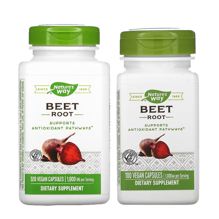 Nature's Way Beet Root 1,000 mg 100 OR 320 Vegan Capsules | Shopee ...