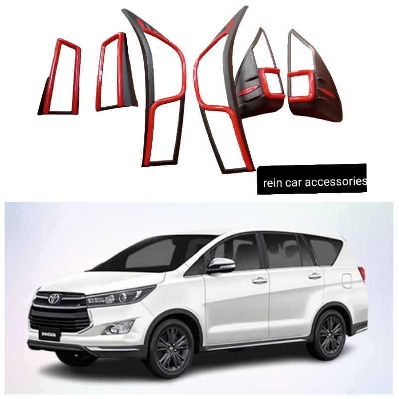 Toyota innova 2016-2025 head light tail light garnish | Shopee Philippines