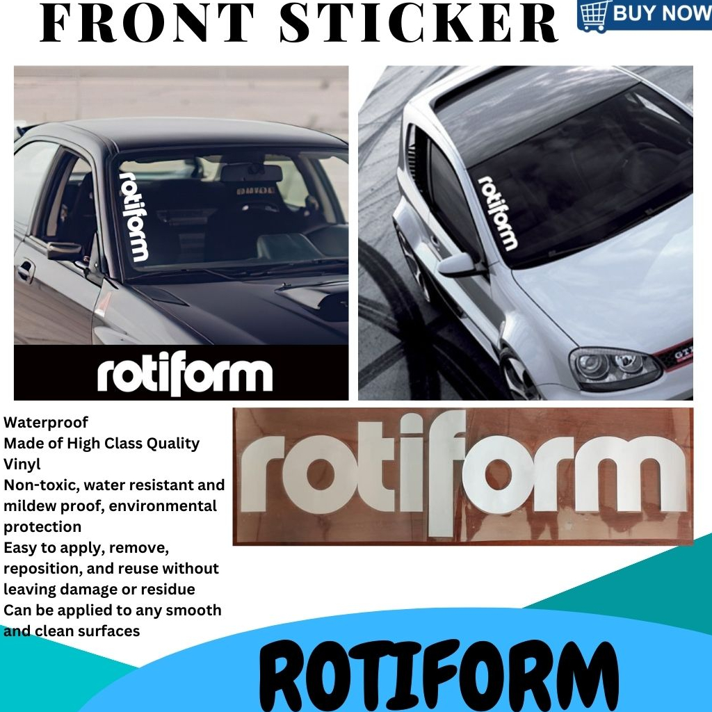 TP ROTIFORM Car Sticker : The Must-Have Accessory for Car Enthusiasts ...