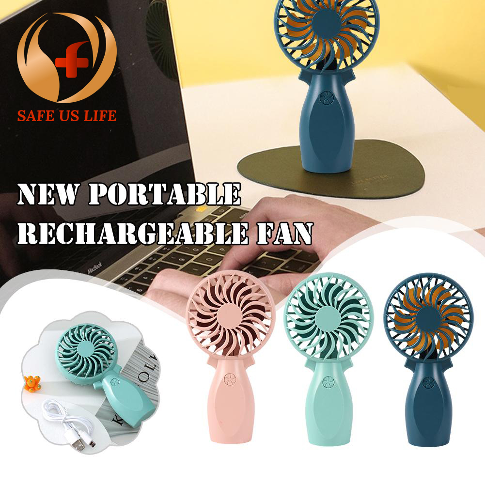 Mini Handheld Fan Portable Rechargeable Fan Mini Handy Fan Pocket Size ...