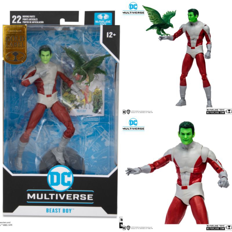 [Clearance Sale] Mcfarlane DC Multiverse Beast Boy (Nobody's Hero ...