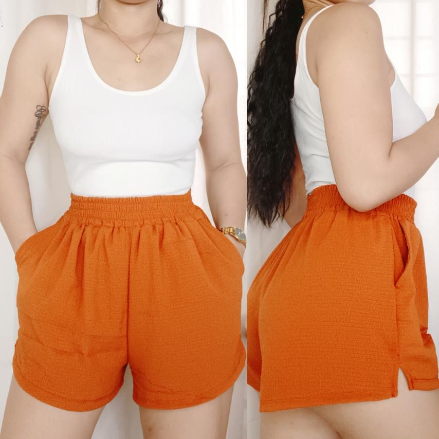 Mumu #KARYLLE BANGKOK Short with SLIT and TWO SIDE POCKET | Shopee Philippines