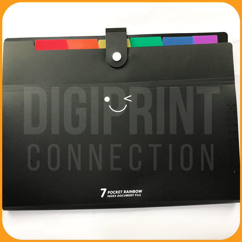 File Folder A4 Size Expandable File Folder Organizer w/ Cover for ...