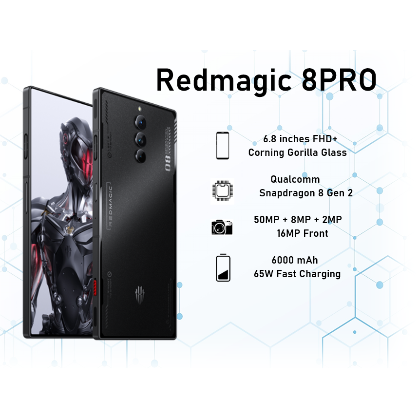 Redmagic 8 PRO Gaming Phone 5G 12GB/256GB Matte | Shopee Philippines