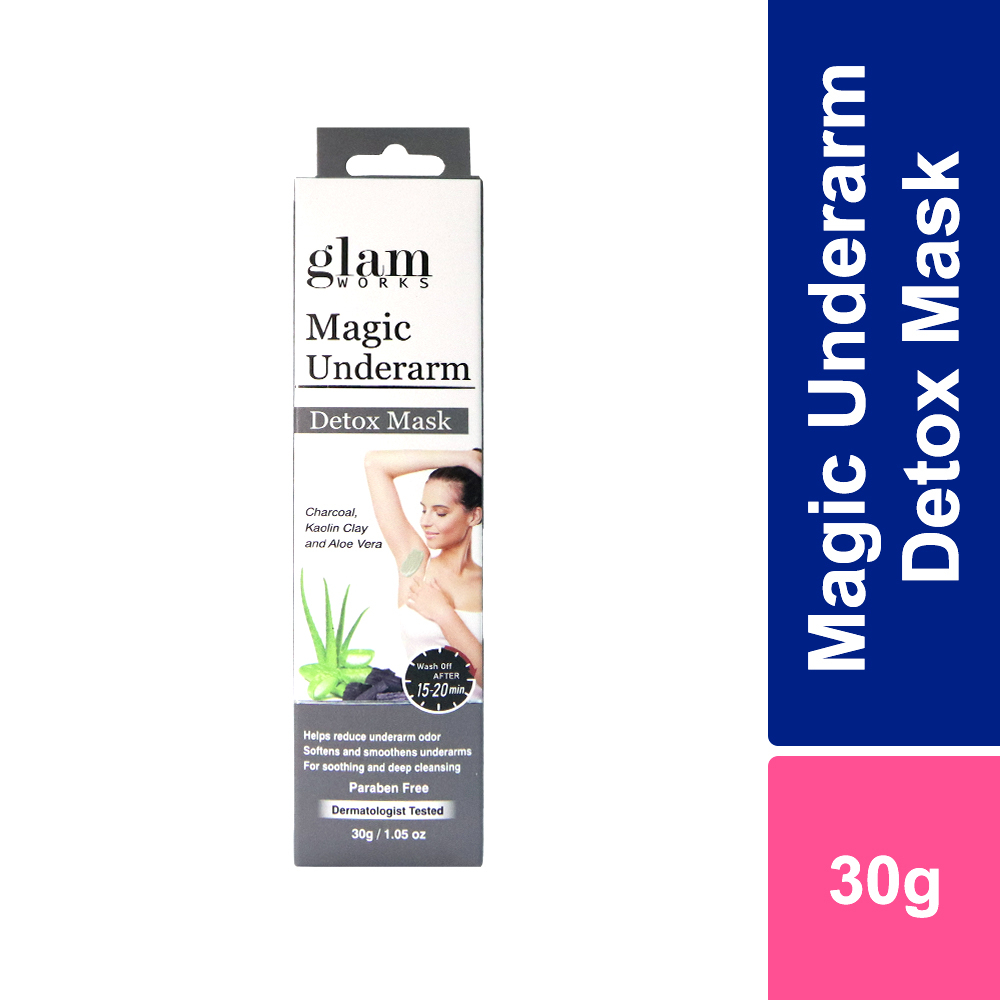 GLAMWORKS Magic Underarm Detox Mask 30g | Shopee Philippines