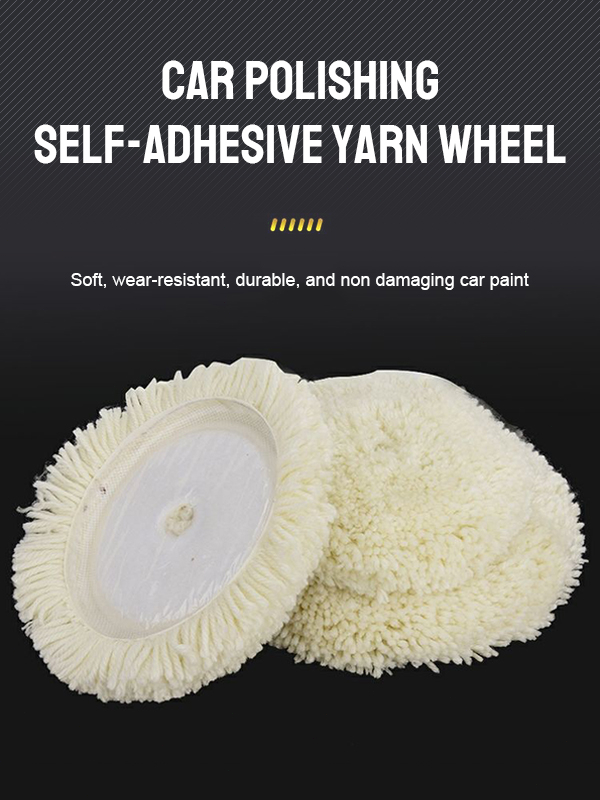 6” Soft Wool Clean Polishing Buffing Bonnet Pad for Car Auto Polisher ...
