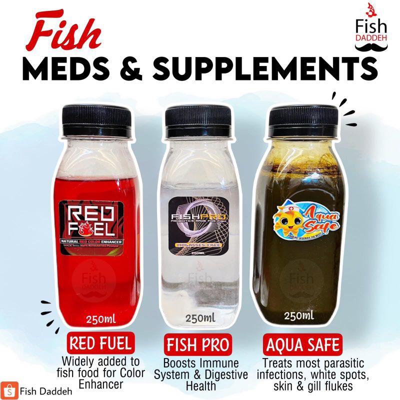 Red Color Enhancer 250ml | Fish Pro 250ml | Aqua Safe 250ml | Shopee ...