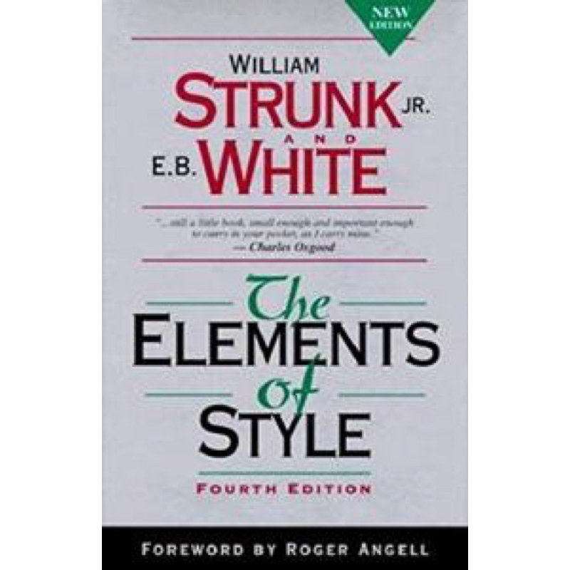 The Elements of Style Book by William Strunk Jr.,Why Men Marry Bitches ...