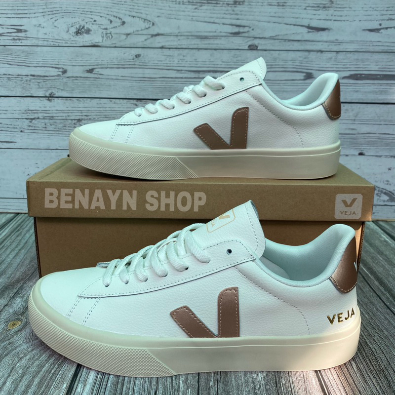 VEJAN "French "Rose Gold V" Sneakers Women OEM quality | Shopee Philippines