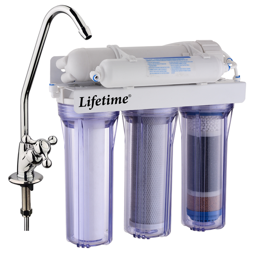 LIFETIME Alkaline Water Purifier LWP-7LAK DLX 7 Level Deluxe Alkaline ...