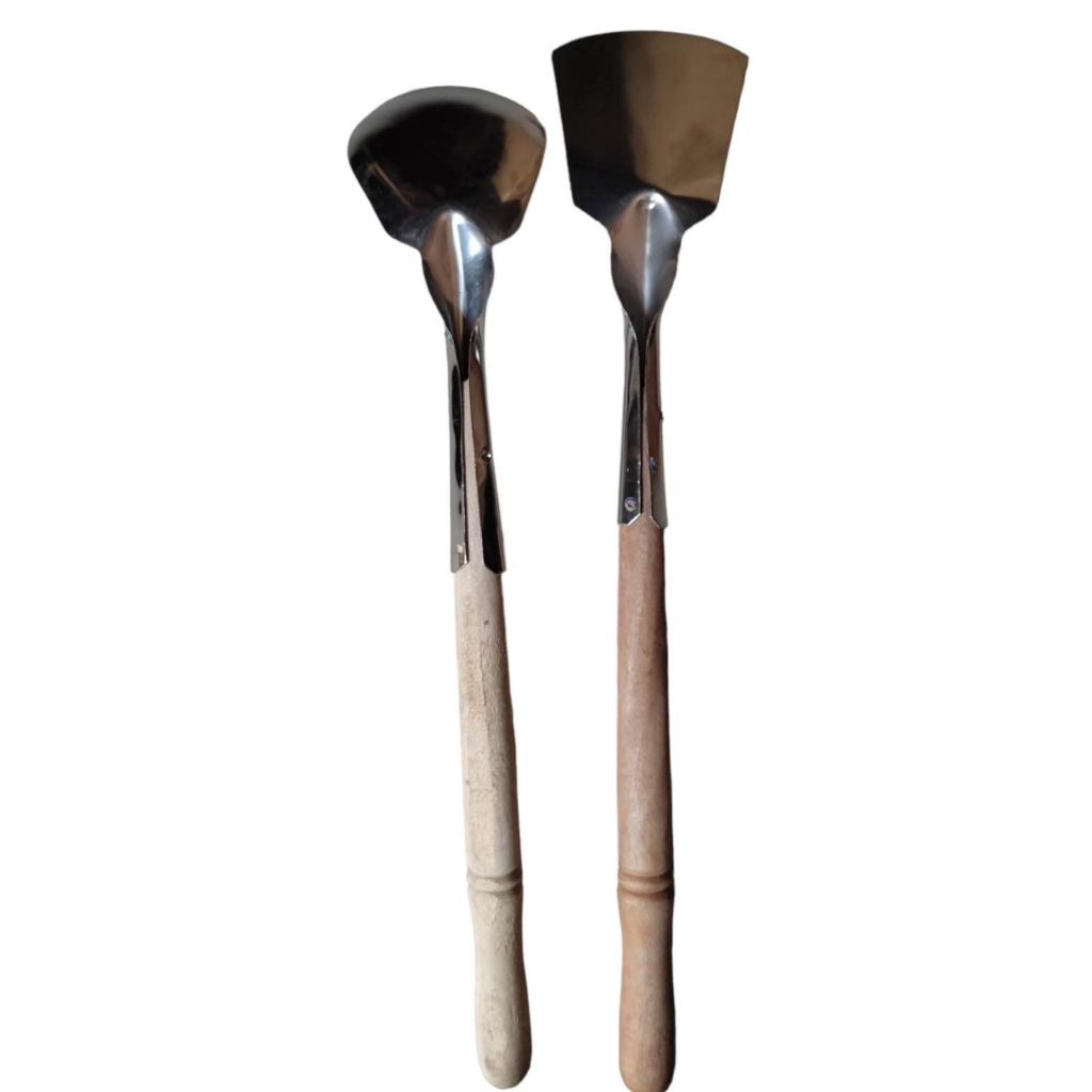 Pick and Click Regular Sandok PAIR Wood Handle | Shopee Philippines