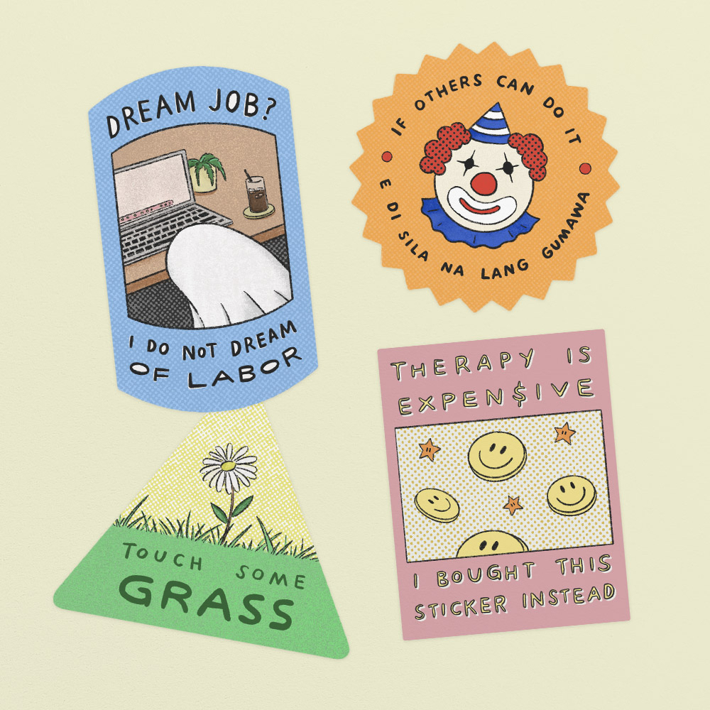 Heuheu Solo Stickers Waterproof Vinyl Glossy Laminated | Louise Ramos ...