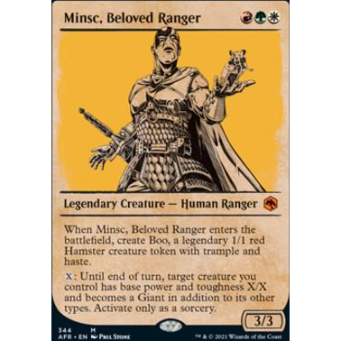 Minsc, Beloved Ranger Mythic Adventures in the Forgotten Realms Magic ...