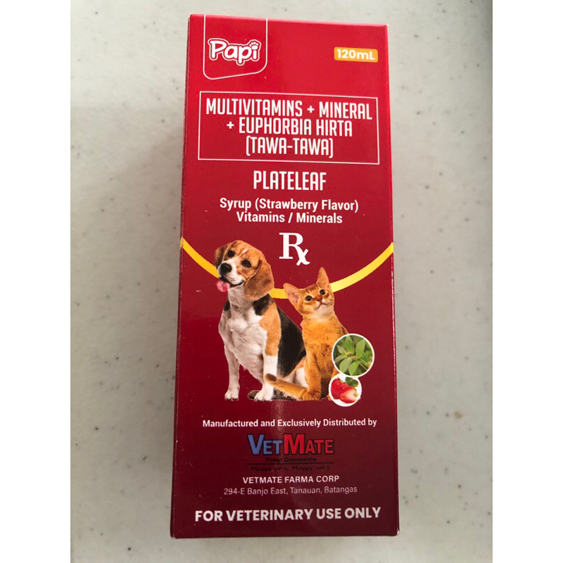 Papi Plateleaf multivitamins+tawa tawa 120ml | Shopee Philippines