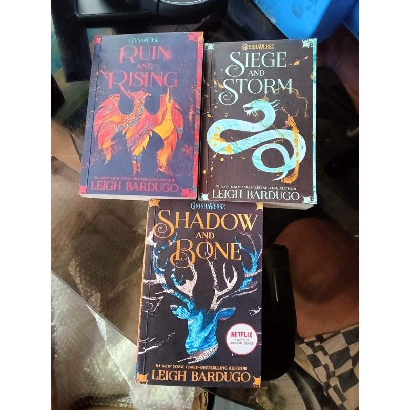 The Shadow and Bone Trilogy Shadow and Bone, Siege and Storm, Ruin and Rising by Leigh Bardugo ...