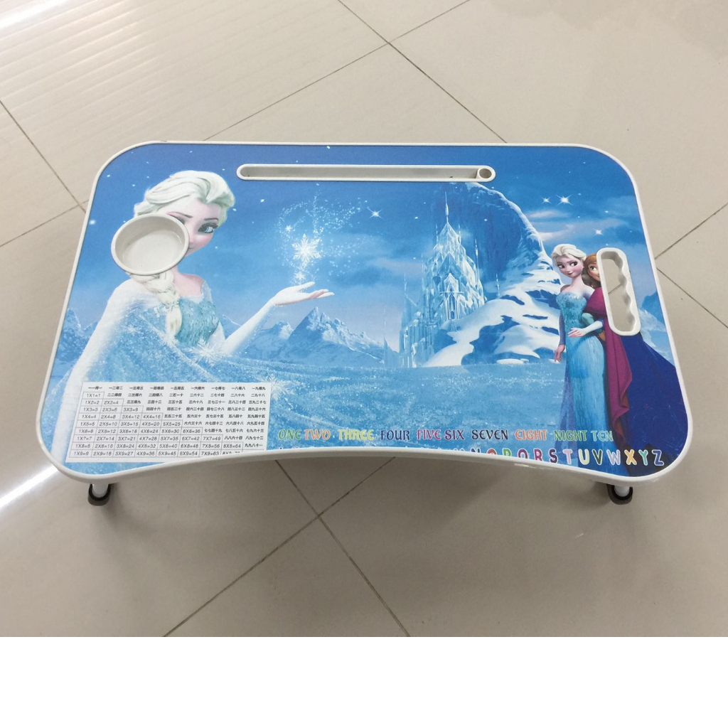 60×40×28CM Foldable Wooden Computer Bed Table Laptop Office Desk ...