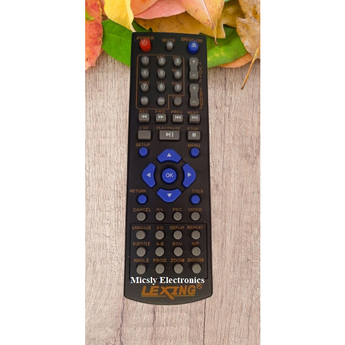 Lexing DVD Remote Control | Shopee Philippines
