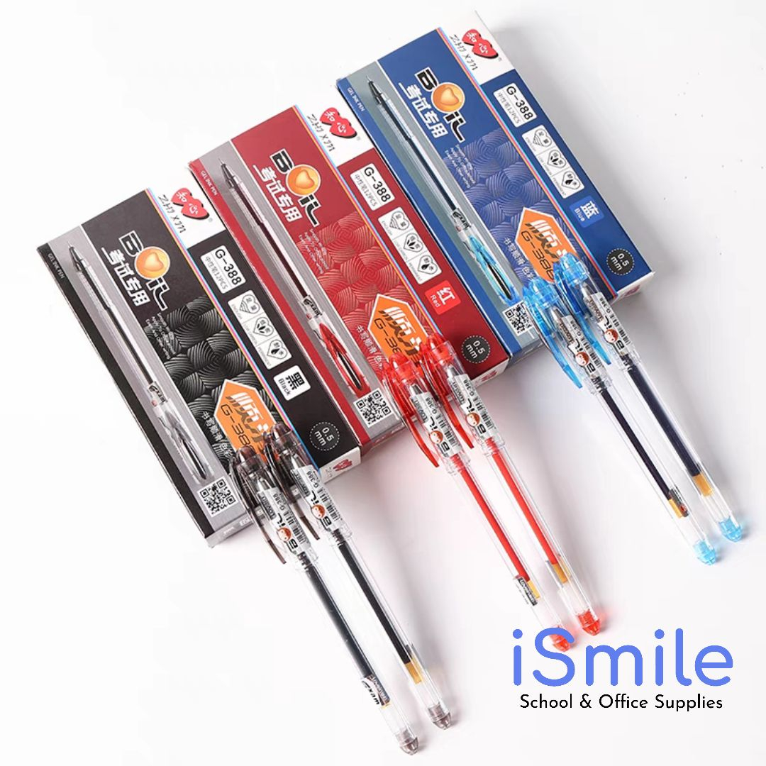 G-388 "Boil" Gel Pen (12pcs/box) | Shopee Philippines