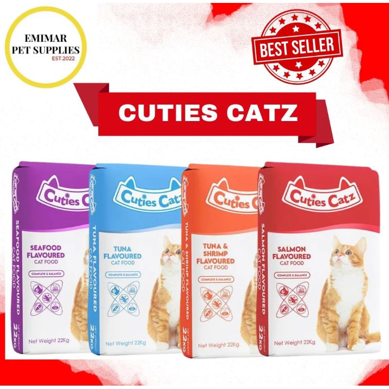 Cuties Cat Food 9 Kilo | Shopee Philippines