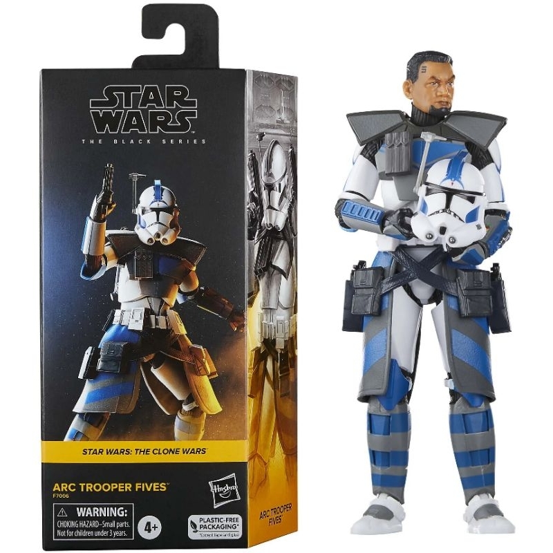 STAR WARS BLACK SERIES ARC TROOPER FIVES CLONE COMMANDO WALMART ...