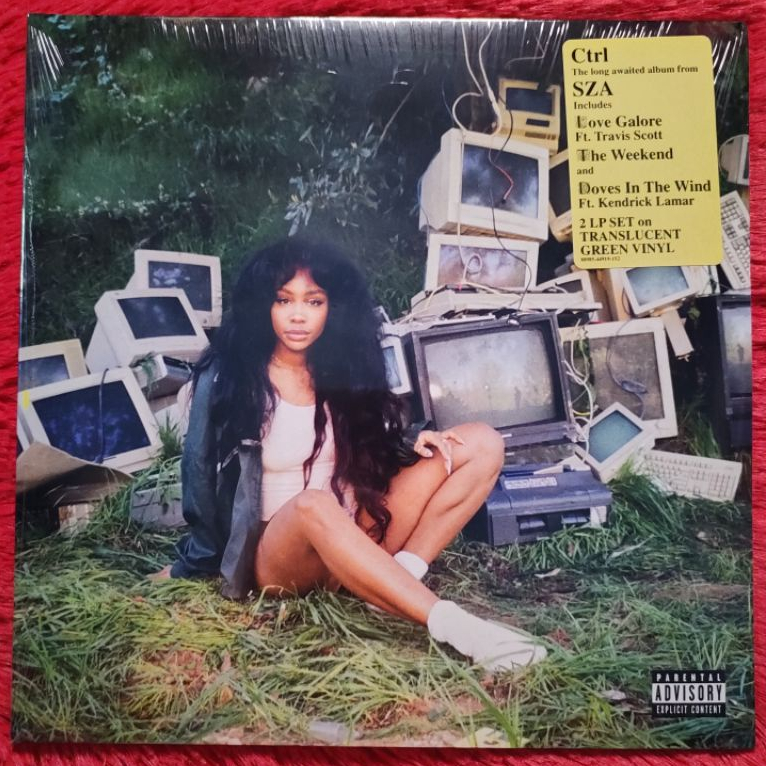 (SEALED) SZA - Ctrl - Gatefold - 2x Translucent Green Vinyl / Imported ...