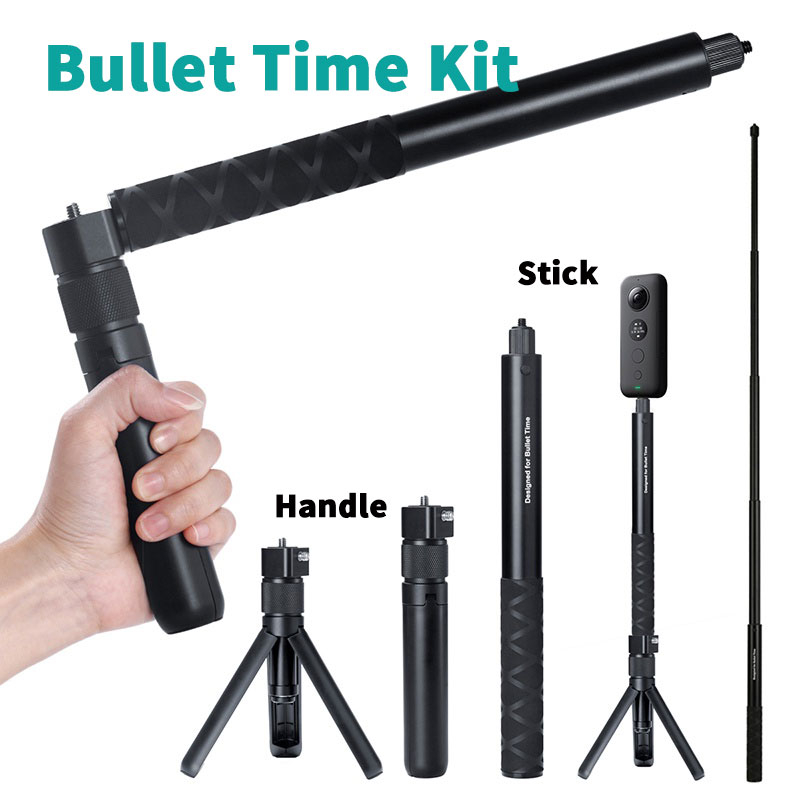 Bullet Time Handheld Tripod Invisible Selfie Stick 360 X3 Accessories ...