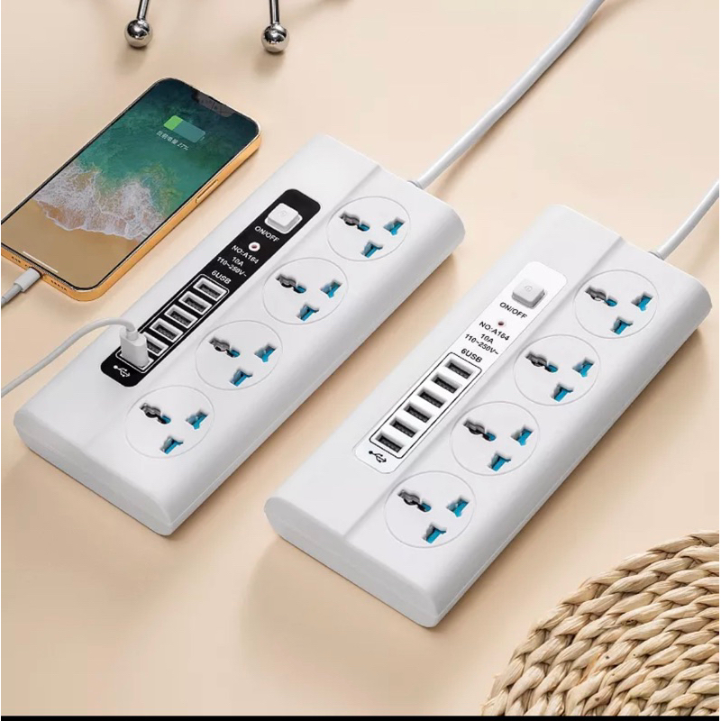 Socket Power Extension Outlets Charger Heavy Duty Extension Power with ...