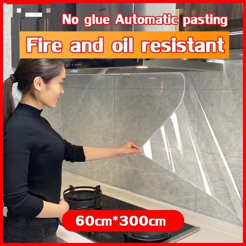 3mx60cm Kitchen Oil-proof Fire-resistant, High-temperature, Waterproof ...