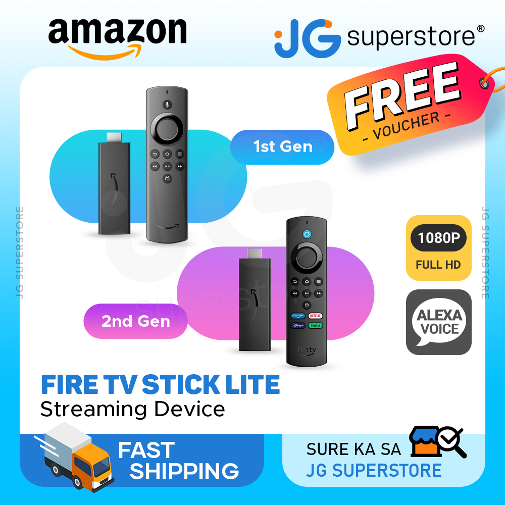 Amazon Fire TV Stick Lite HD Streaming Device with 1st Gen, 2nd Gen ...