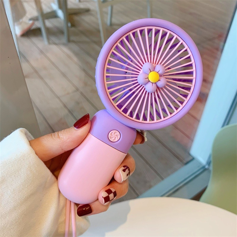 Portable Mini Fan Rechargeable USB Port Cool Fan Electric Fan Mini ...